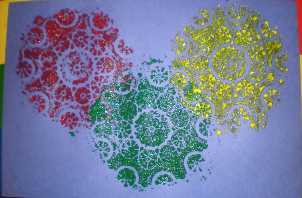 Doilie Fireworks – Lesson Plans