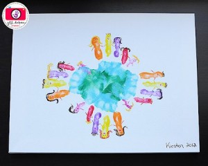 Handprints Around the World – Lesson Plans