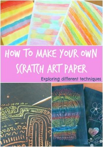 How to Make Your Own Scratch Art Paper – Lesson Plans