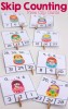 Printable Skip Counting by 2s Clip Cards – Lesson Plans