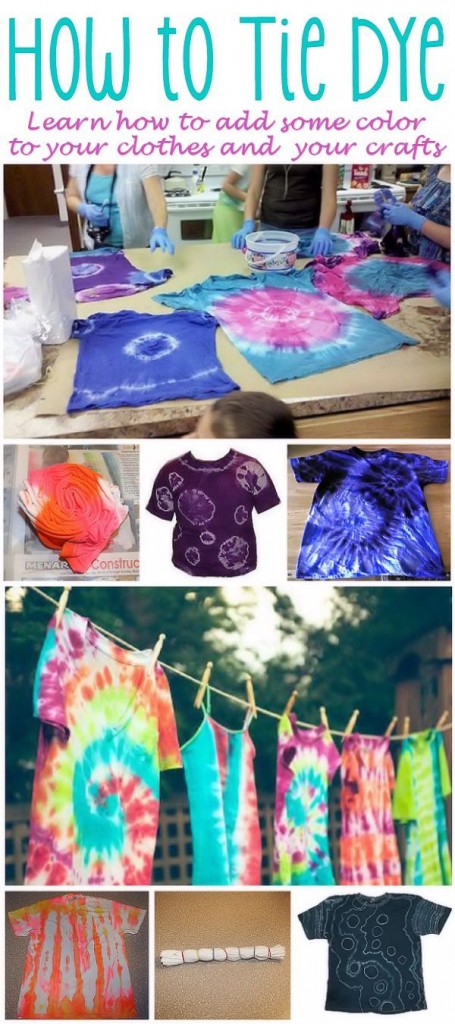 How to Tie Dye – Lesson Plans
