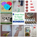 9 Great Ways To Teach Your Child NUMBERS – Lesson Plans