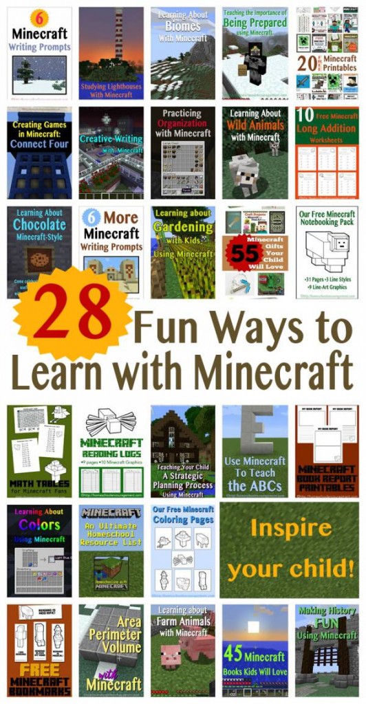 28 Other Ways To Use Minecraft As A Teaching Aide – Lesson Plans