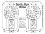 Math Game – Bubble Gum Sums – Lesson Plans
