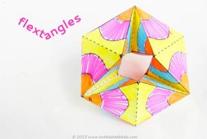Flextangles – Printable Foldable Coloring Activity – Lesson Plans