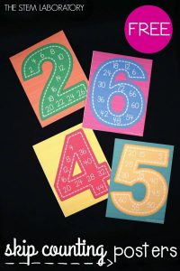 Help Kids Learn Skip Counting with Free Printable Posters – Lesson Plans