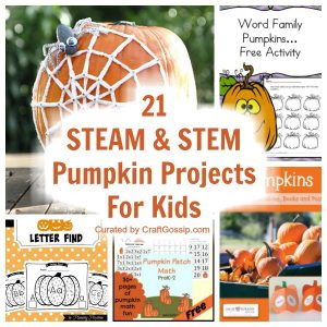 Pumpkin Themed Learning Activities – Lesson Plans