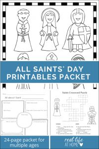 Printables for All Saints’ Day – Lesson Plans