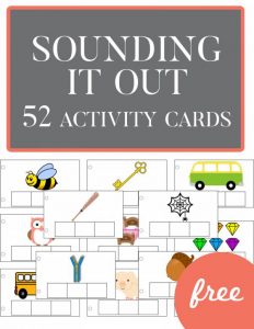 Activity Cards to Help Kids Sound it Out – Lesson Plans