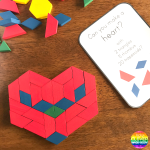 Pattern Block Heart for Valentine’s Day – Lesson Plans