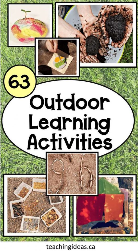 Tons of Outdoor Learning Ideas for Kids – Lesson Plans