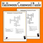 Halloween Crossword Printable – Lesson Plans
