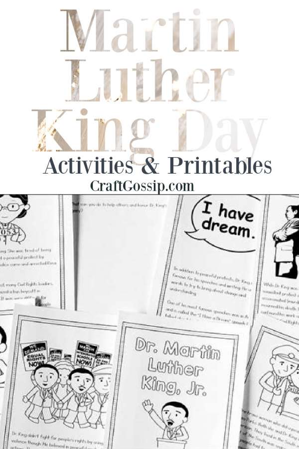 Activities for Martin Luther King Jr. Day – Lesson Plans