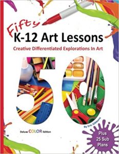 Book Review – 50 Art Lessons For Kids – Lesson Plans