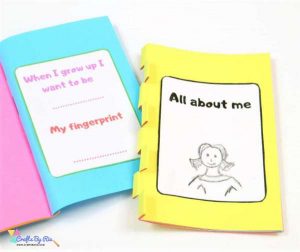 All About Me Printable Mini Book – Lesson Plans