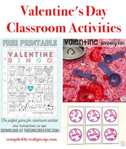 Valentine’s Day Activities and Decor for the Classroom – Lesson Plans