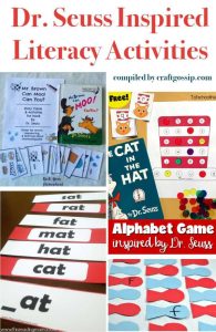 Literacy Activities to Celebrate Dr. Seuss – Lesson Plans