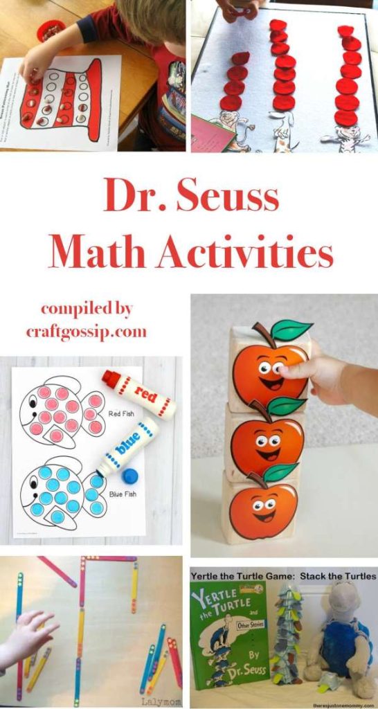 Dr. Seuss Math Activities – Lesson Plans
