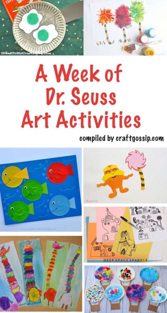 A Week of Dr. Seuss Inspired Art Projects – Lesson Plans