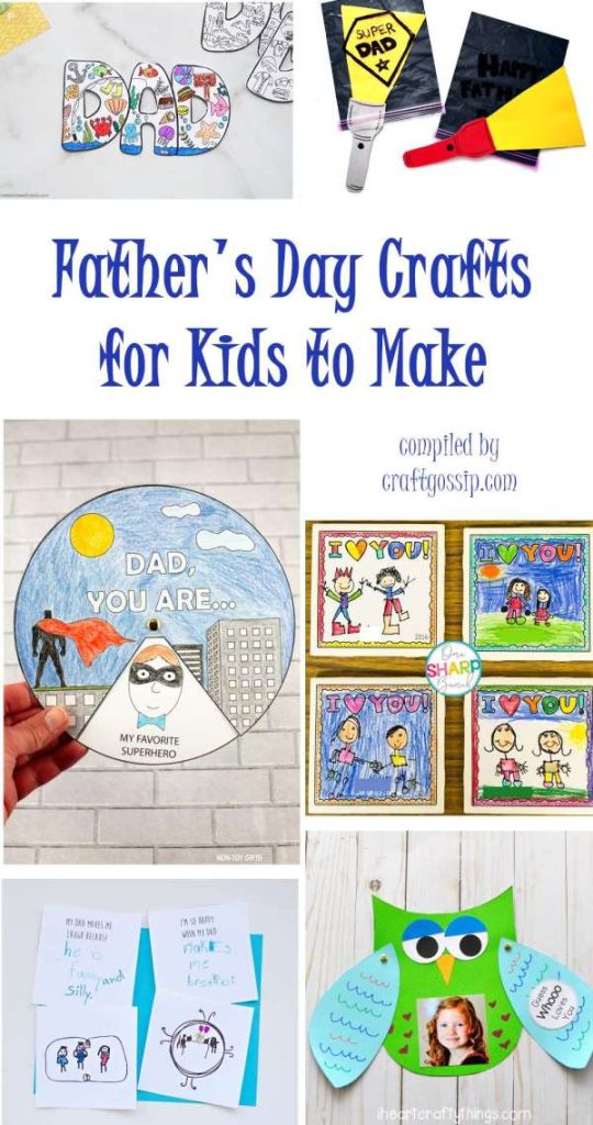 Easy Crafts for Kids to Make for Father’s Day – Lesson Plans