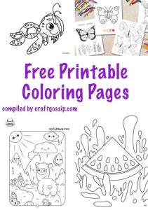 Celebrating Coloring Book Day with Printable Coloring Pages – Lesson Plans