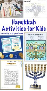 Hanukkah Learning Activities for Kids – Lesson Plans