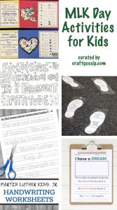 Martin Luther King Jr. Day Activities for Kids – Lesson Plans