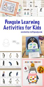 Penguin Learning Activities for Kids – Lesson Plans
