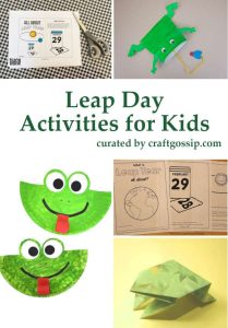 Leap Day Activities for Kids – Lesson Plans