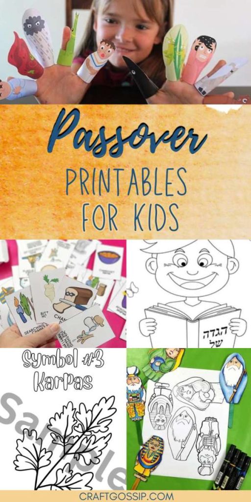 Printables for Passover – Lesson Plans
