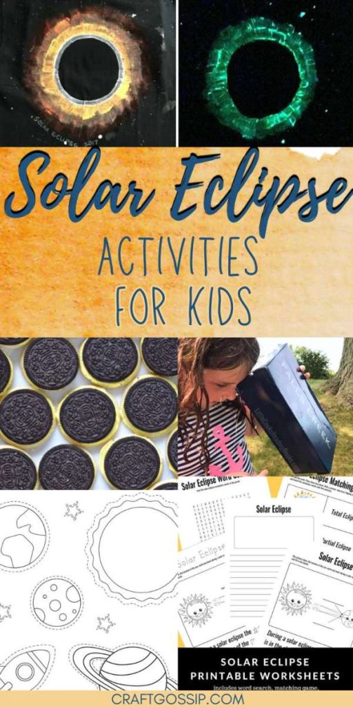 Solar Eclipse Activities for Kids – Lesson Plans