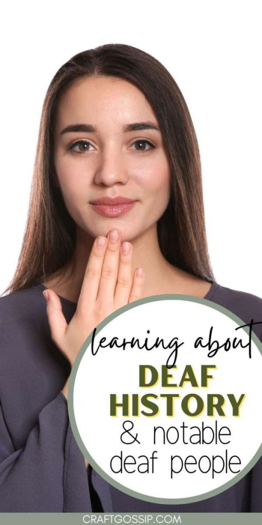 Learning about Deaf History Month – Lesson Plans