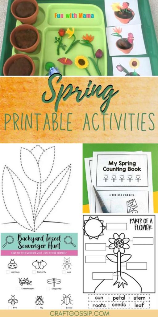 Spring Printable Learning Activities – Lesson Plans