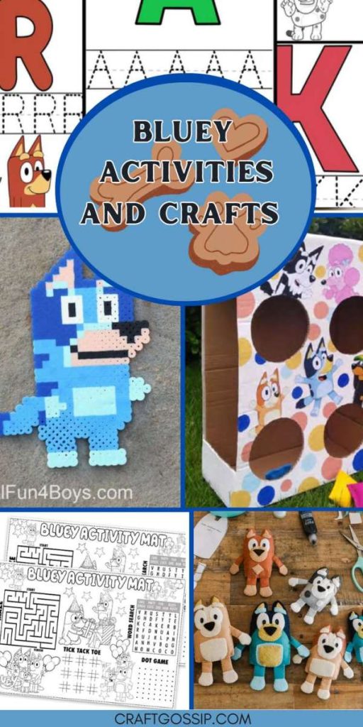 Bluey Activities and Crafts – Lesson Plans