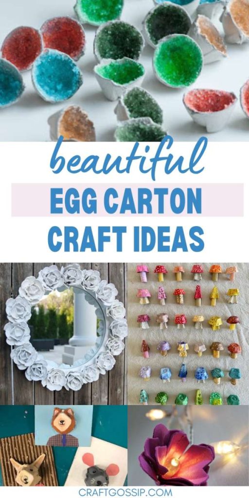 Beautiful Egg Carton Crafts – Lesson Plans