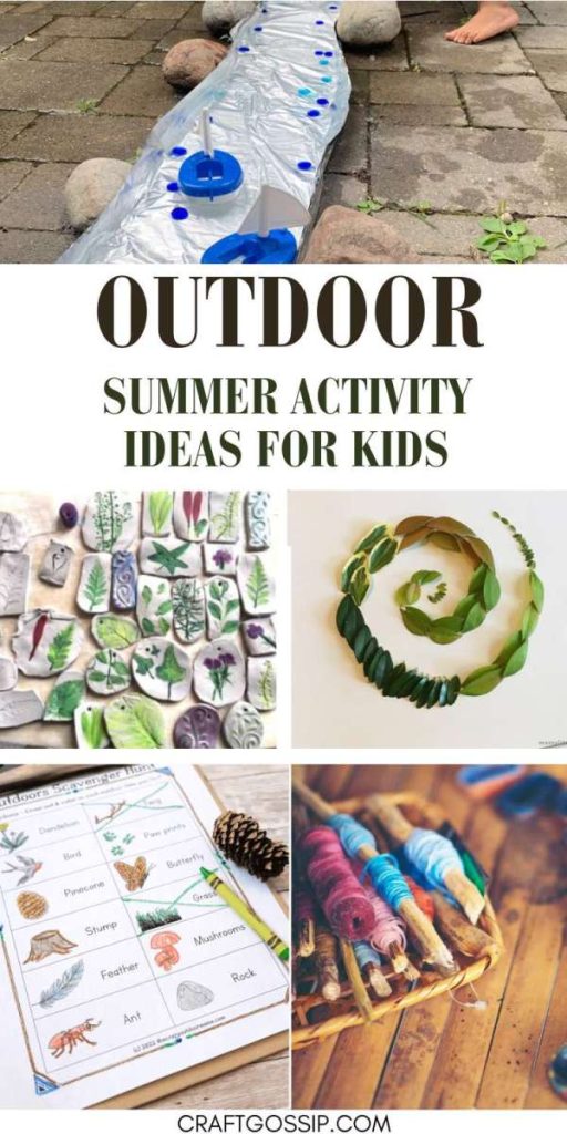 Summer Outdoor Activities for Kids – Lesson Plans