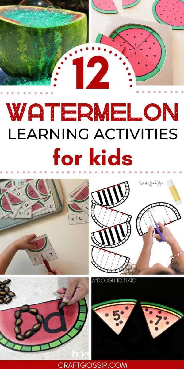 Watermelon Learning Activities Lesson Plans