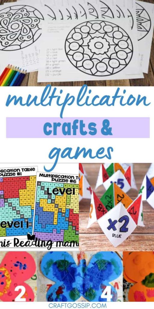 Make Multiplication Fun with Crafts and Games – Lesson Plans