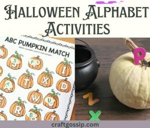 Halloween Alphabet Activities – Lesson Plans