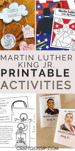 Martin Luther King, Jr. Day Printables – Lesson Plans