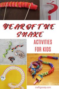 Year of the Snake Crafts for Kids – Lesson Plans