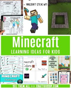 Minecraft Learning Activities – Lesson Plans