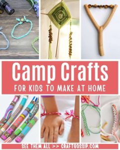 Camp Crafts for Kids to Make – Lesson Plans
