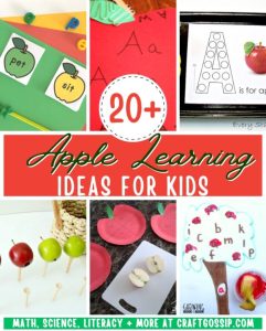 Apple Learning Activities – Lesson Plans