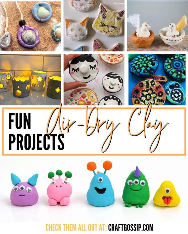 Air Dry Clay Projects for Kids – Lesson Plans
