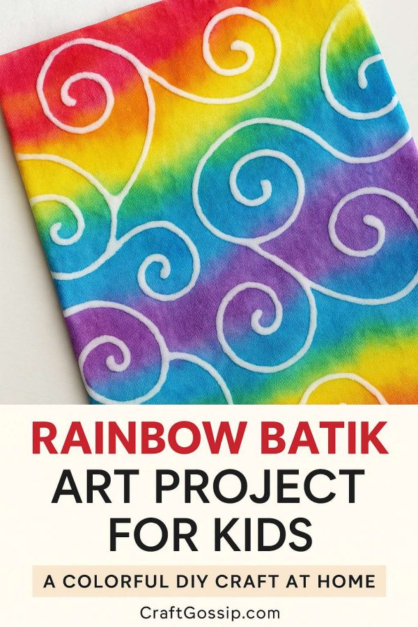 How To Make Rainbow Batik With Kids – Lesson Plans