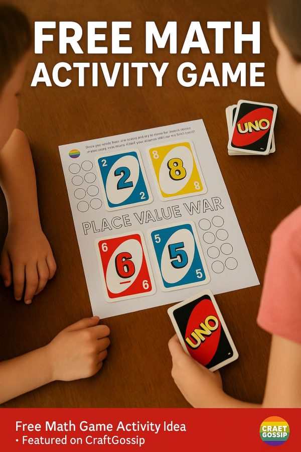 Free Printable -Simple Math Games for Kids – Lesson Plans