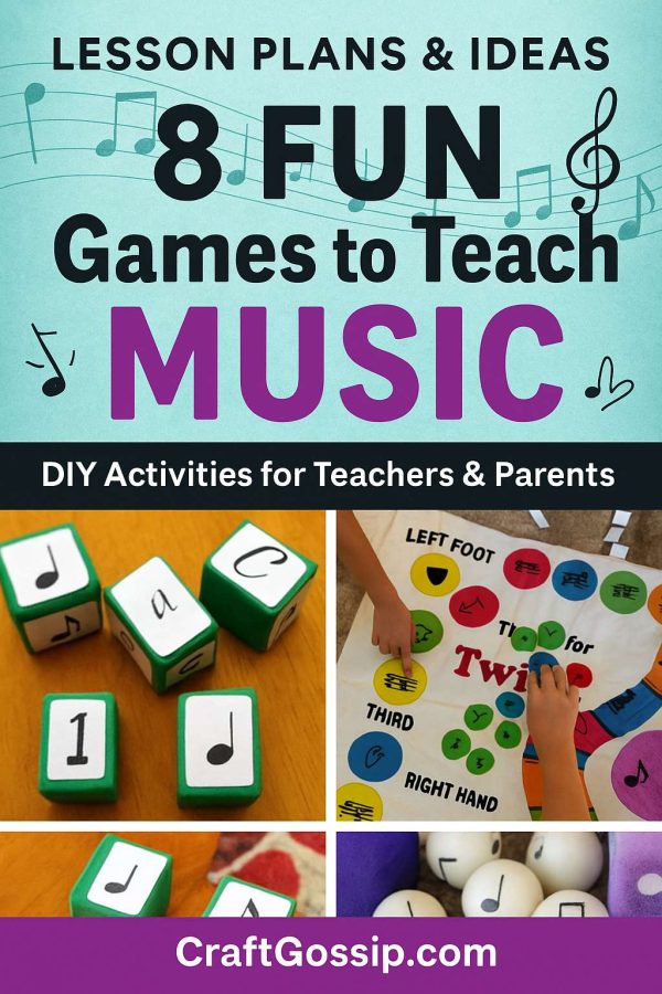 8 Games For Teaching Music To Children – Lesson Plans