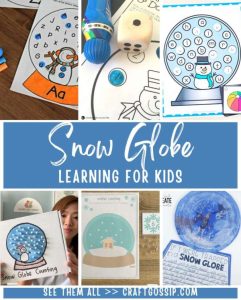 Snow Globe Learning Activities – Lesson Plans