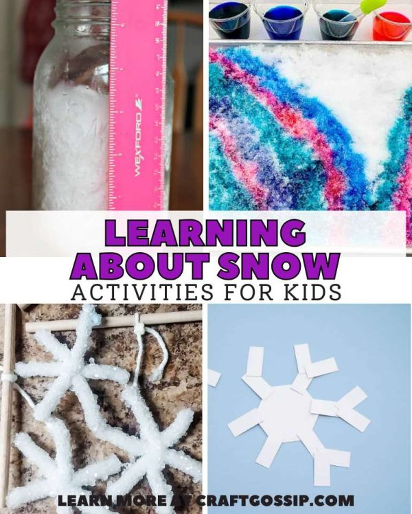 Snow Learning Activities – Lesson Plans